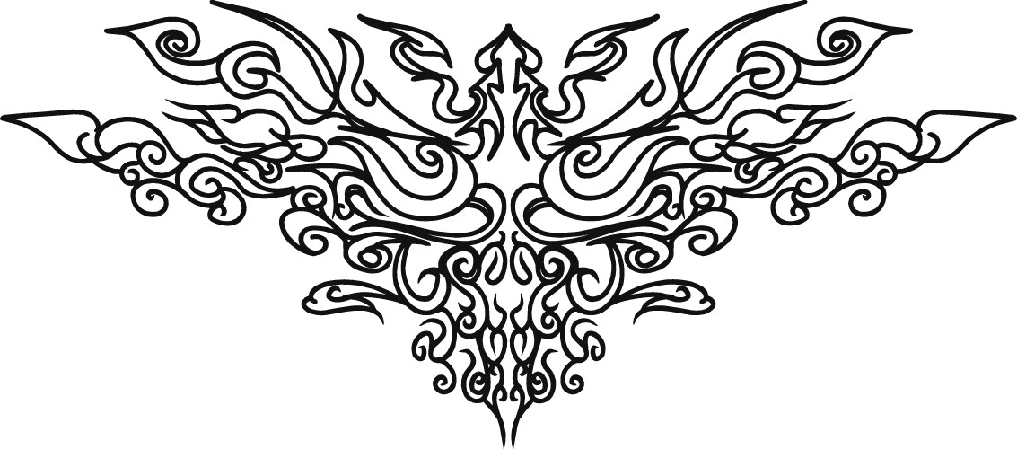 Tattoo Tribal Neck Vector Images (over 220)