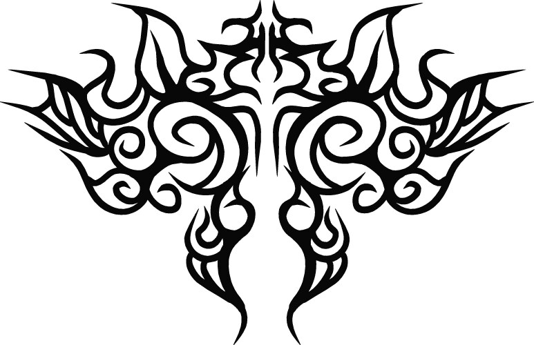 Tattoo Tribal Neck Vector Images (over 220)