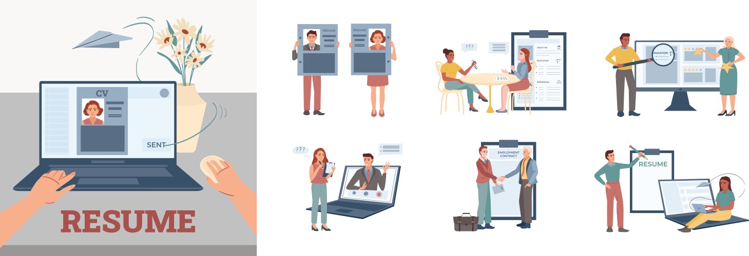 Resume Vector Images (over 38,000)