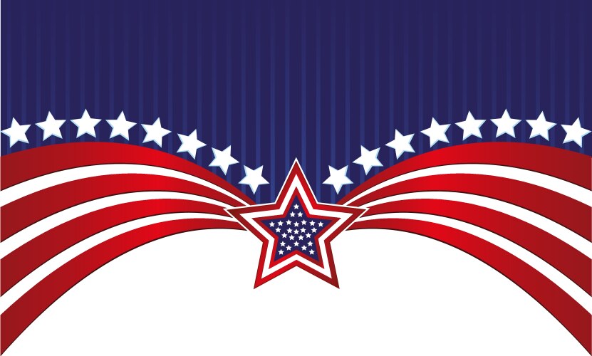 Us theme Royalty Free Vector Image - VectorStock