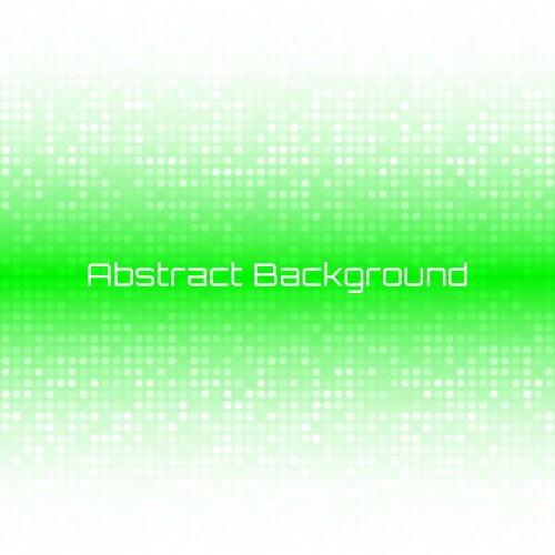Abstract gradient bright green geometric Vector Image
