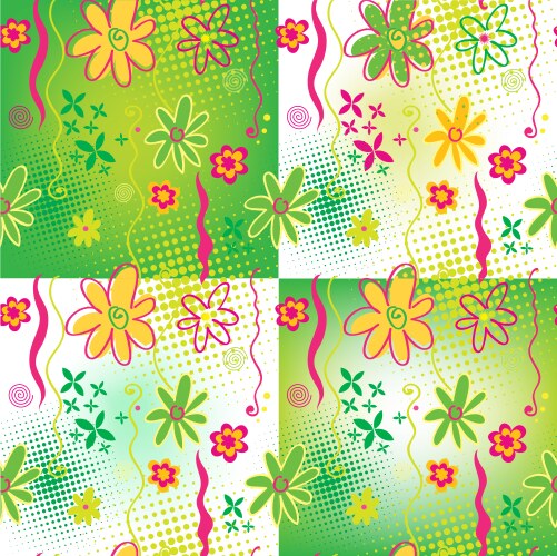 Four Royalty Free Vector Image - VectorStock