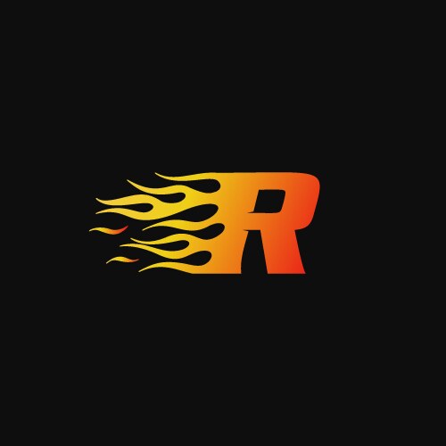 Letter R Fire 2+ Thousand Fire Letter R Royalty Free Images, Stock