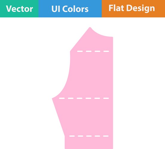 Sewing pattern icon Royalty Free Vector Image - VectorStock