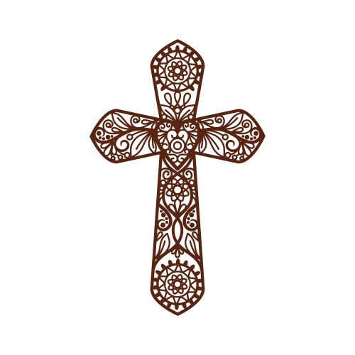Ornate Cross Vector Images (over 7,200)