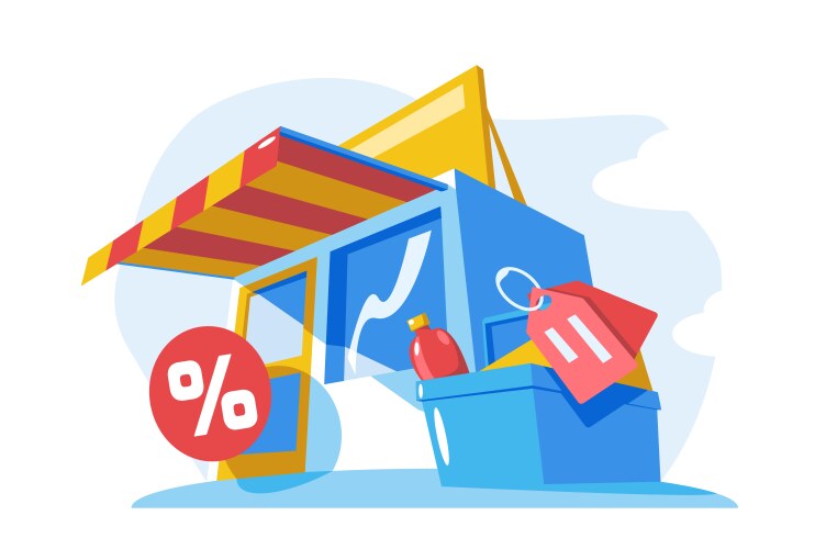 Grocery Store Building Vector Images (over 8,900)