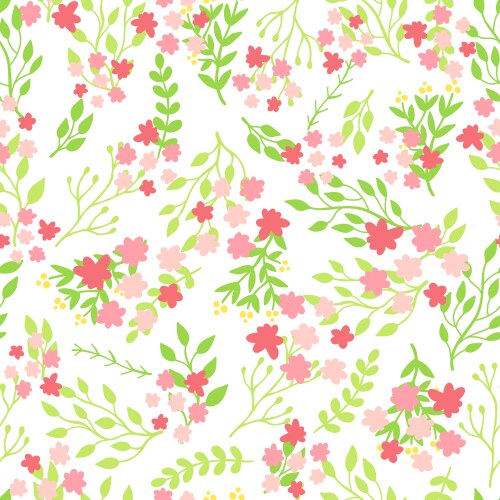 Fairytale cute seamless pattern Royalty Free Vector Image