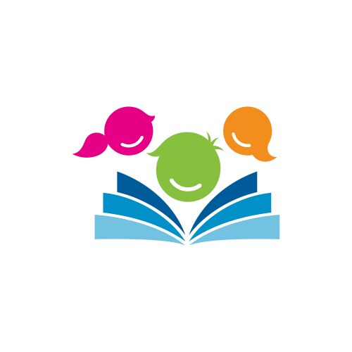 Student education logo Royalty Free Vector Image