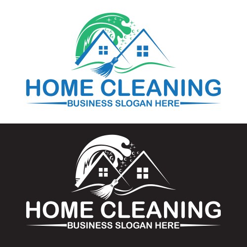 Professional cleaning company Royalty Free Vector Image