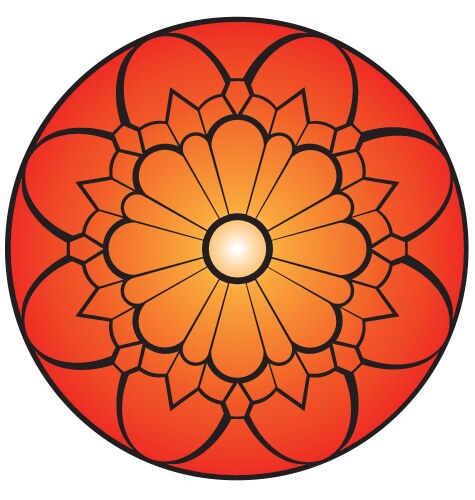 Stained glass Royalty Free Vector Image - VectorStock