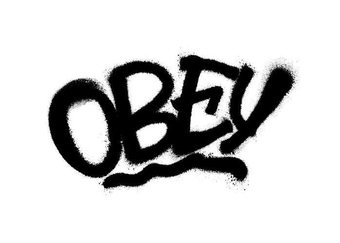 Black Graffiti Font Spray Art Royalty Free Vector Image