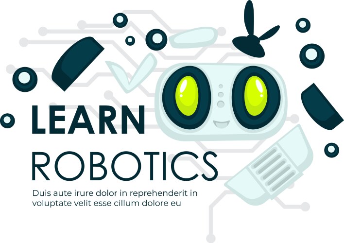Robotics Royalty Free Vector Image - VectorStock