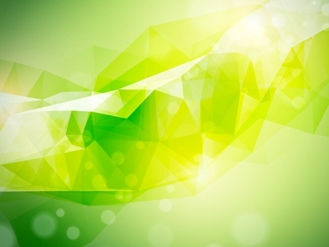 Nature abstract green background Royalty Free Vector Image