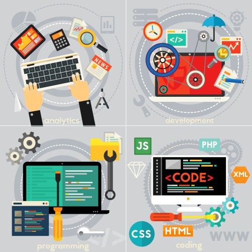 Html Css Javascript Icon Vector Images (over 840)