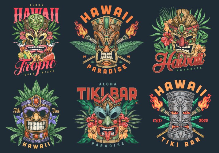 Tiki Vector Images (over 8,100)