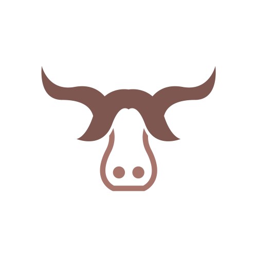Cattle logo Royalty Free Vector Image - VectorStock