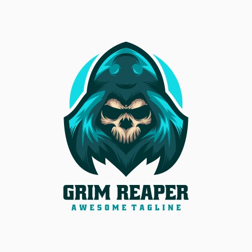 Grim Reaper Gaming Logo Vector Images (over 290)