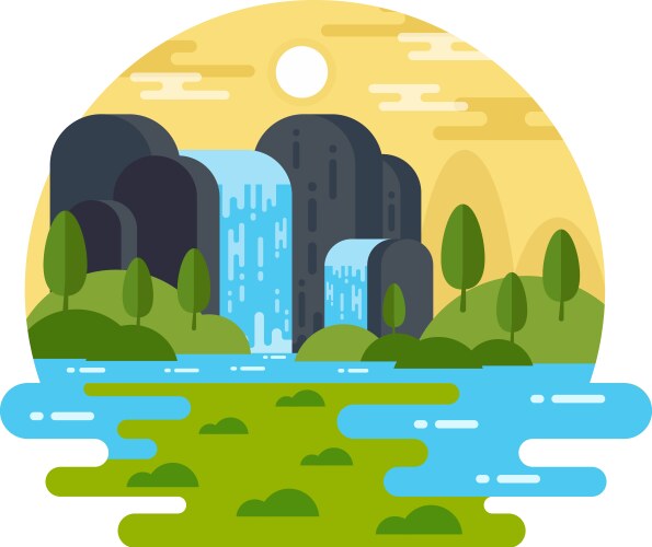 Waterfall Vector Images (over 14,000)