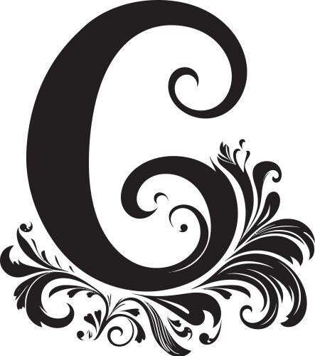 Letter G Font Calligraphy Vector Images (over 10,000)