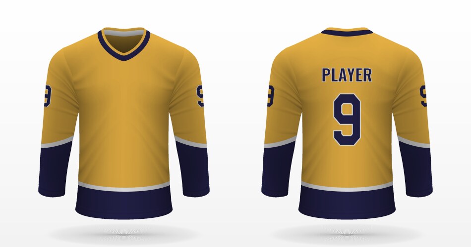 Realistic sweat-shirts Royalty Free Vector Image