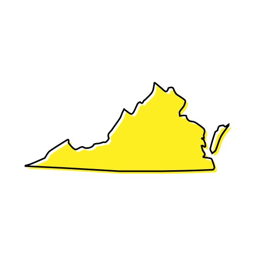 Virginia State Shape