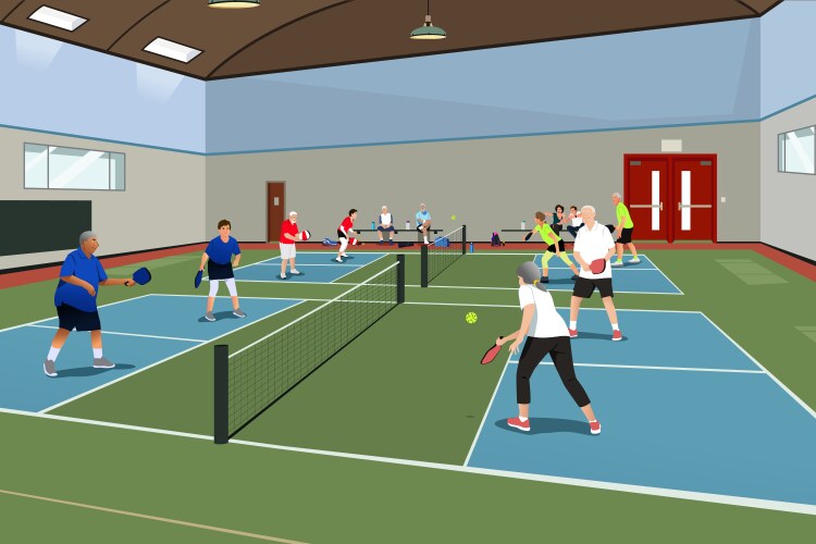 Pickleball Vector Images (over 1,700)