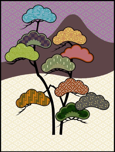 Pine Japan Vector Images (over 1,100)