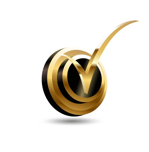 Gold Checkmark Vector Images (over 680)