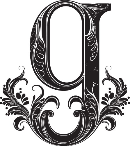 Letter G Font Calligraphy Vector Images (over 10,000)
