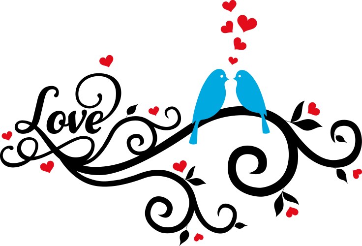 Love Birds Vector Images (over 67,000)