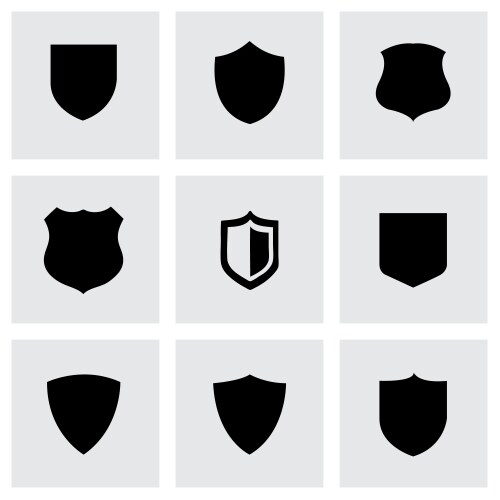 Black Shield Vector Images (over 640,000)