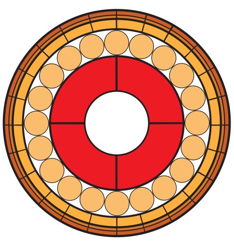 Round Stained Glass Window Vector Images (over 210)
