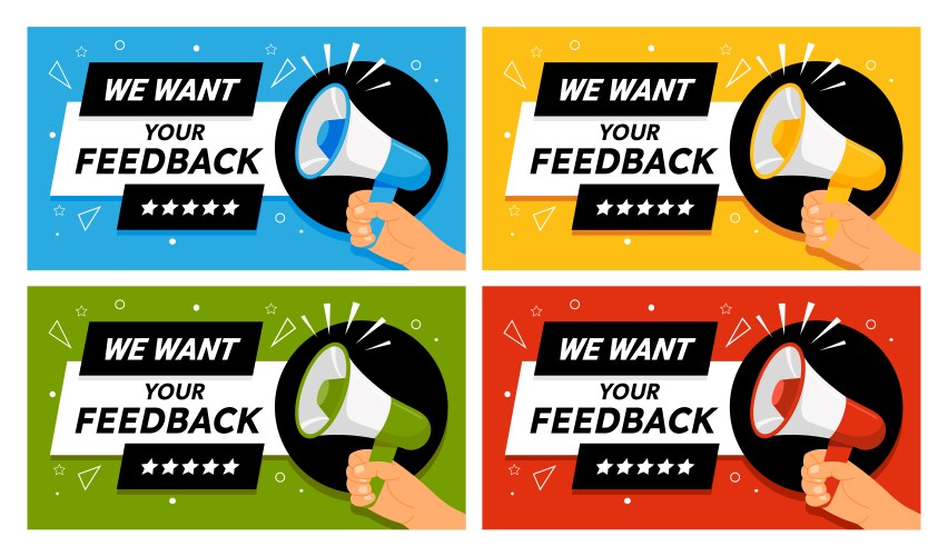 Feedback Banner Vector Images (over 16,000)