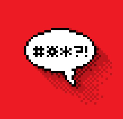 Angry bubble Royalty Free Vector Image - VectorStock