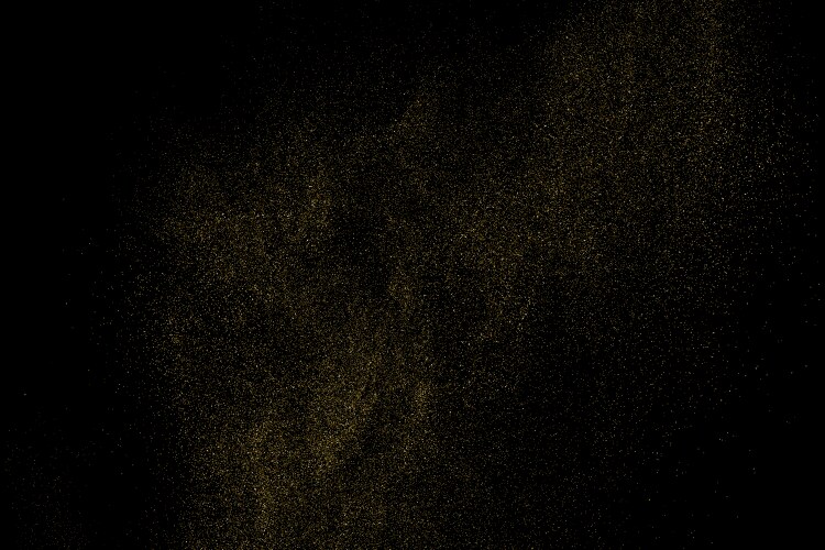 Golden stardust Royalty Free Vector Image - VectorStock