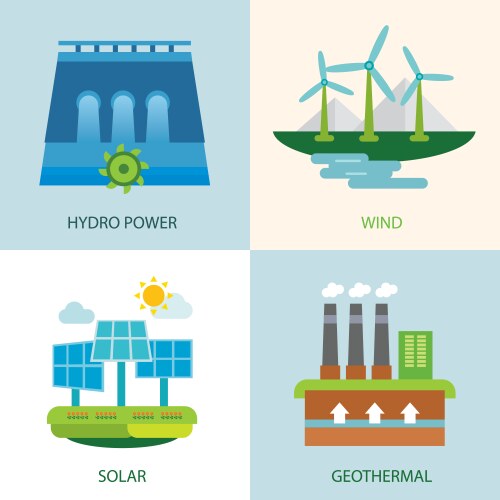 Renewable Energy Vector Images (over 100,000)