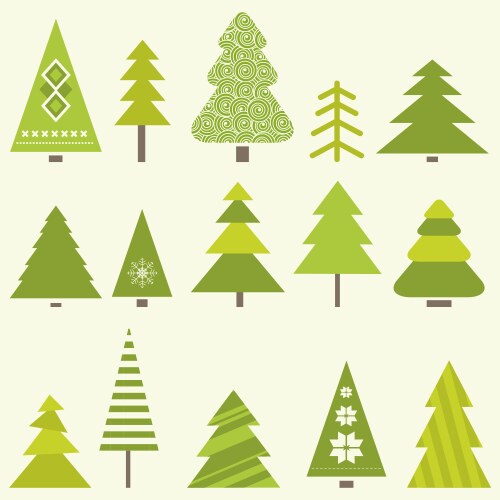 Xmas tree Royalty Free Vector Image - VectorStock