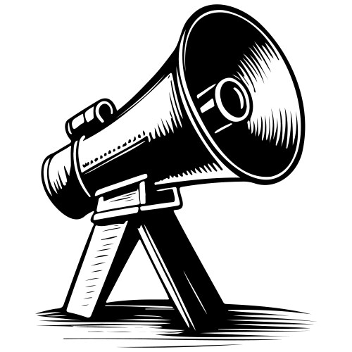 Megaphone Royalty Free Vector Image - VectorStock