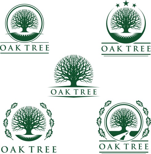 Tree logo 2 Royalty Free Vector Image - VectorStock
