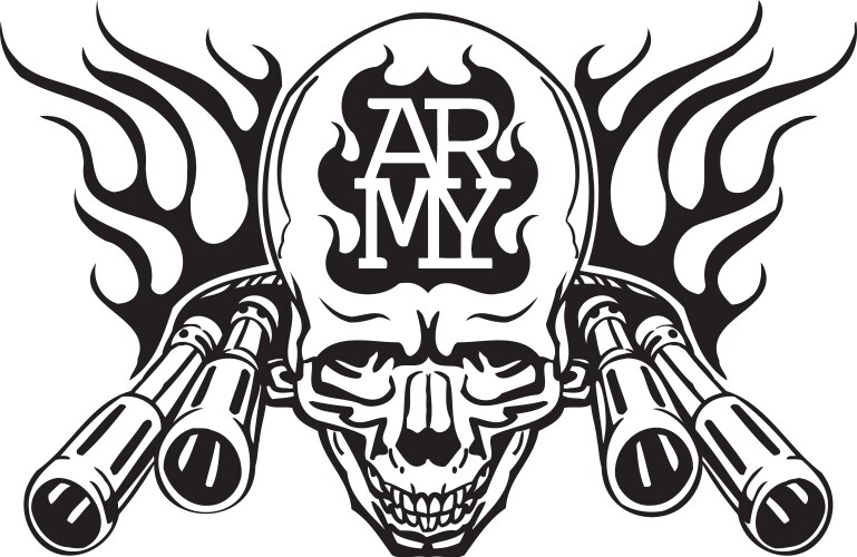 Military Symbols & Icons - Vinyl Ready Vector Image