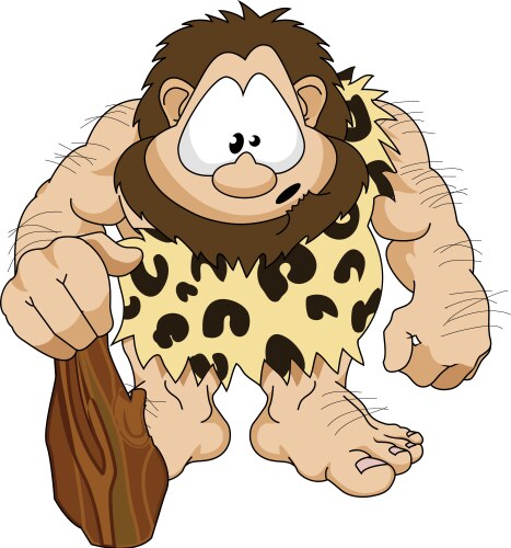 Caveman Vector Images (over 7,500)