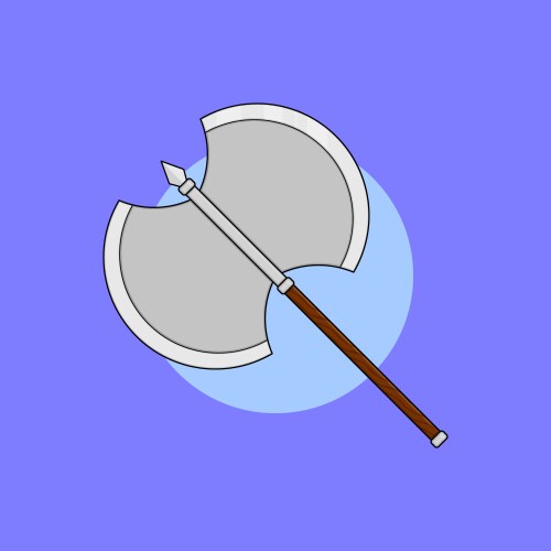 Double Bladed Battle Axe Vector Images (over 180)