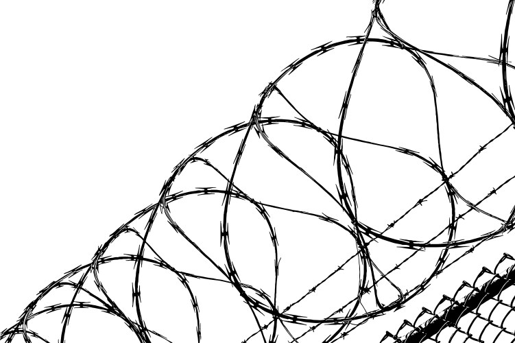 Razor Wire Vector Images (over 620)