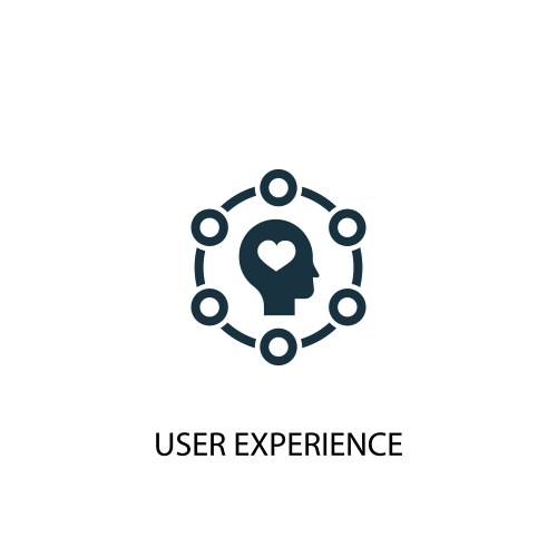 Experience blue gradient concept icon Royalty Free Vector
