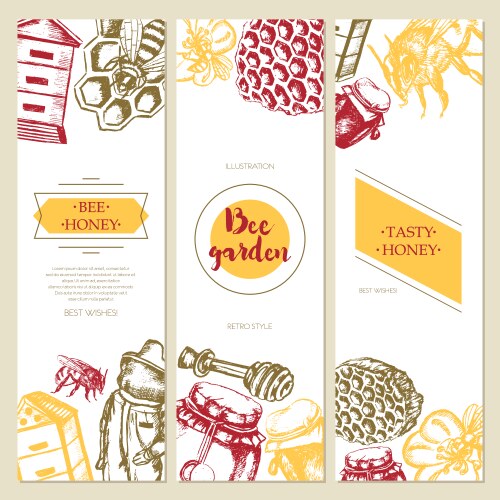 Bee Banner Vector Images (over 7,700)