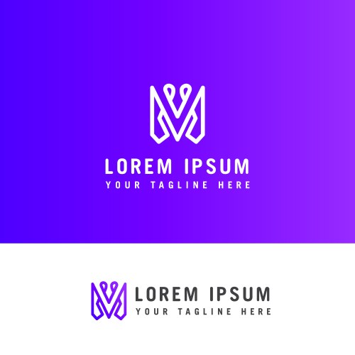 Stylized Letter M Vector Images (over 160)