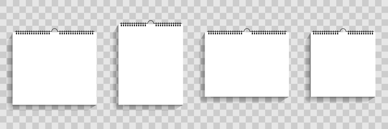 Calendar Spiral Binding Vector Images (over 180)