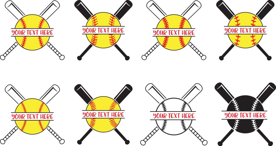 Baseball Bat Clipart Vector Images (over 610)