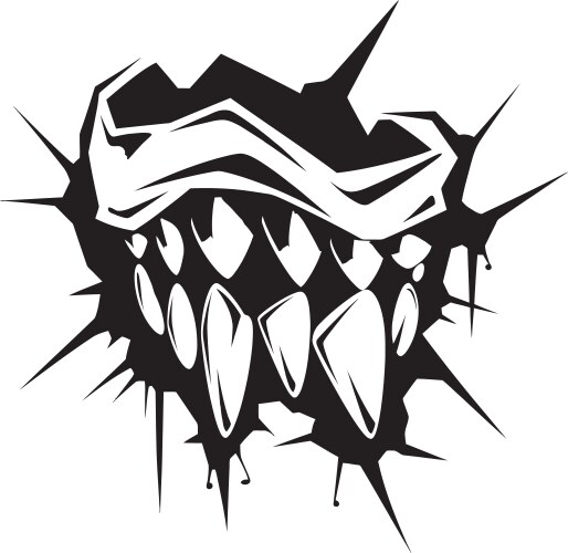Demon Mouth Vector Images (over 6,100)