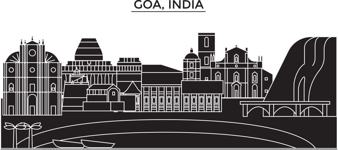 Goa Skyline Vector Images (55)